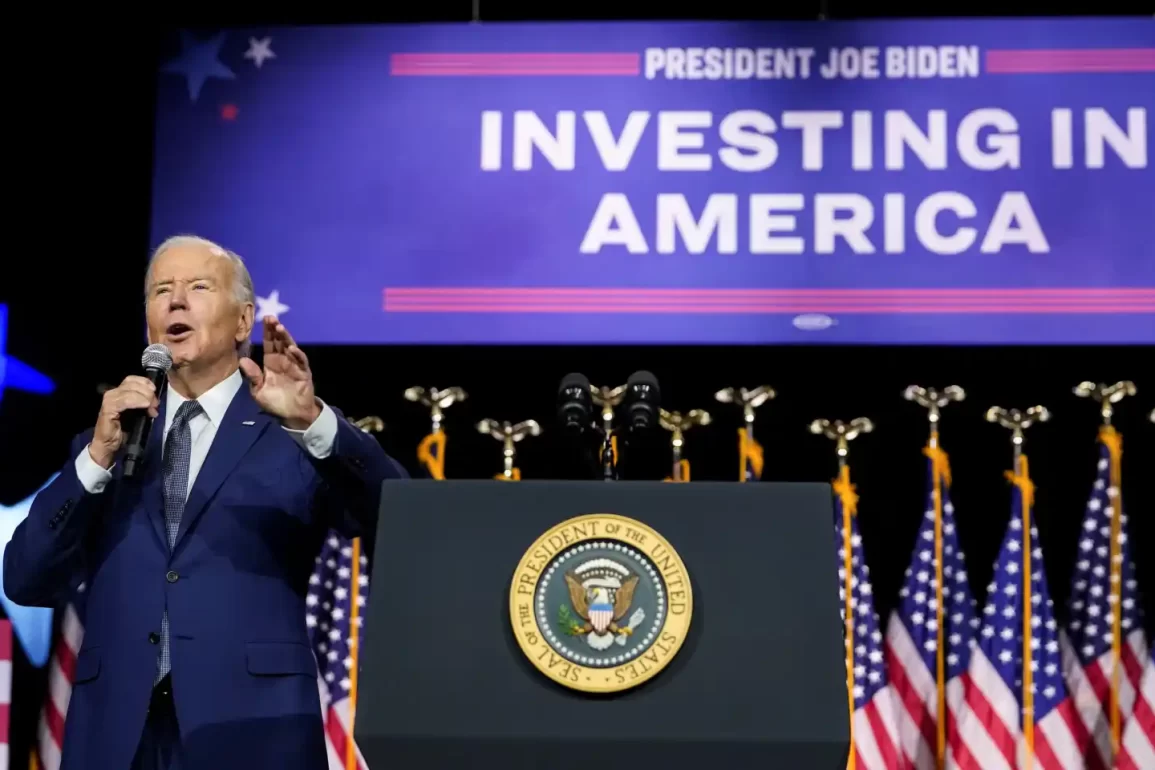 Presidente americano faz discurso elogiando a ‘Bidenomics’, que estaria ...
