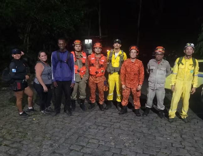 Trio é resgatado após se perder em trilha no Parque da Pedra Branca ...